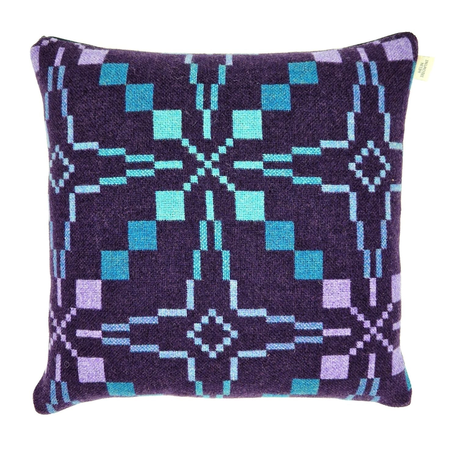 Archive Welsh Tapestry Vintage Star Design Cushion Melin Tregwynt