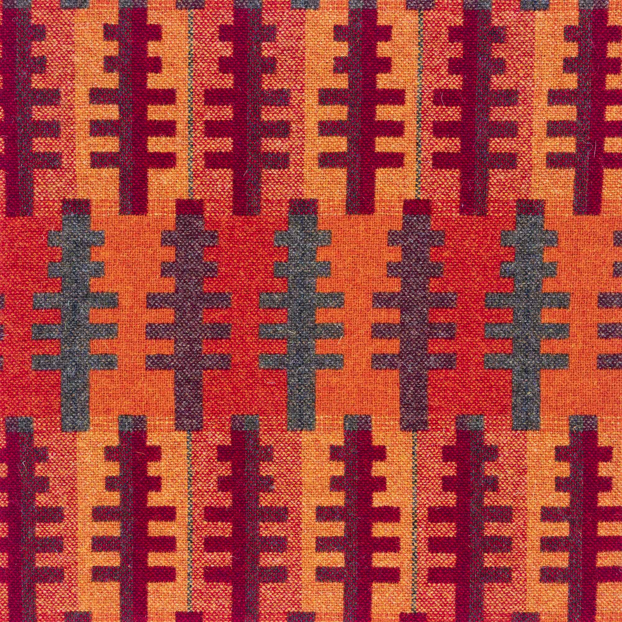 Forest Fabric a Pure Wool Welsh Tapestry Created by Melin Tregwynt